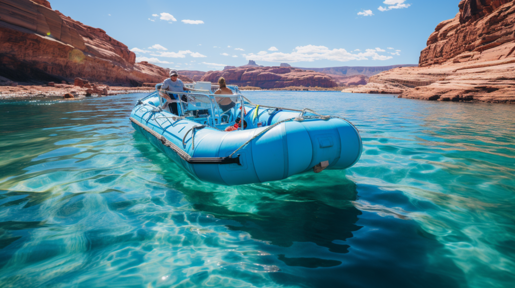 Smooth Water Rafting In The Grand Canyon